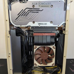 Vectrocase - 6.8L Mini-itx Console Style Computer Case SFF - 235mm GPU ...