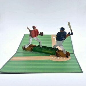Baseball 3D Pop up Card - Perfect Greeting for Sports Enthusiasts and ...