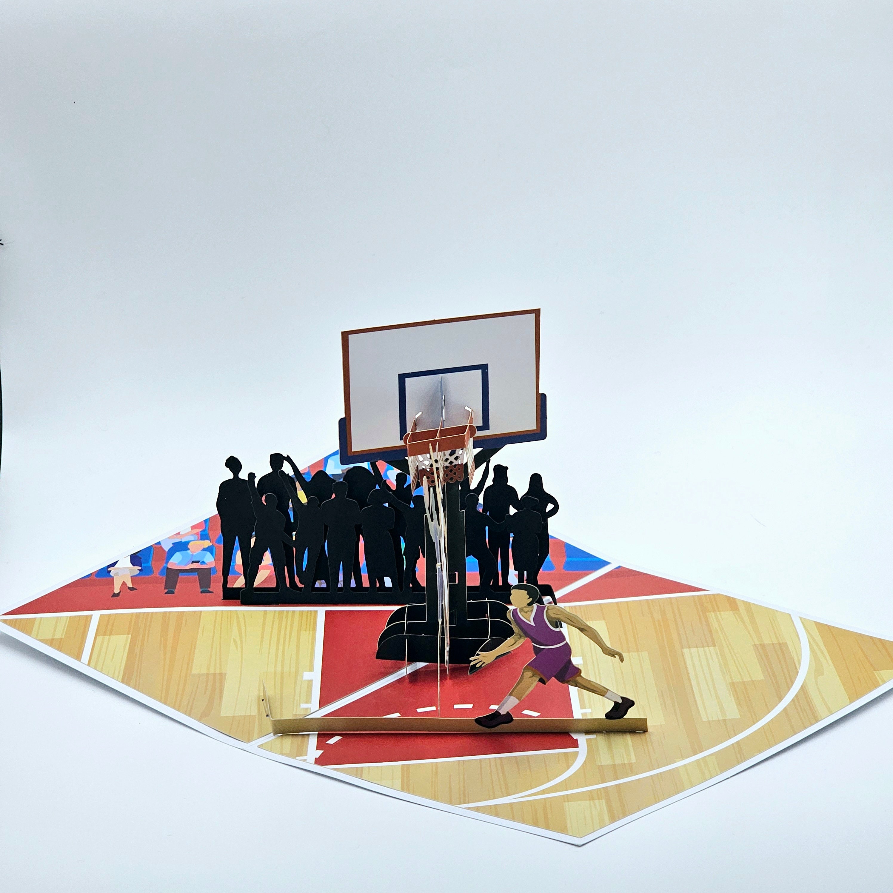 Basketball 3D Pop up Card - Perfect Greeting for Hoops Fans and Special ...