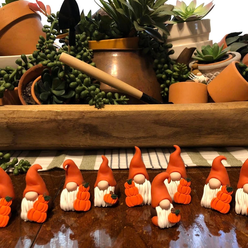 Pumpkin Gnome - Etsy