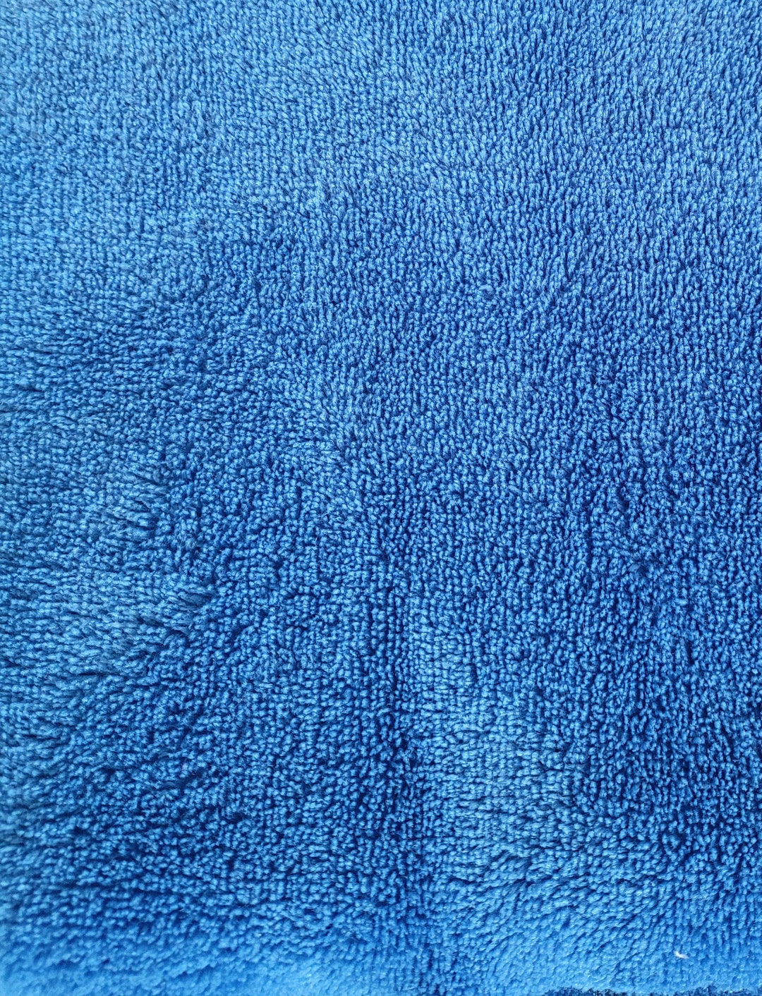 Dark Blue Super Soft Fluffy Fleece Blanket - Etsy
