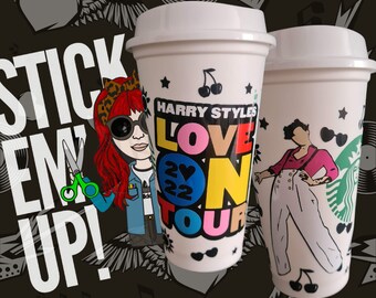 Harry Styles Starbucks Cup - Etsy UK