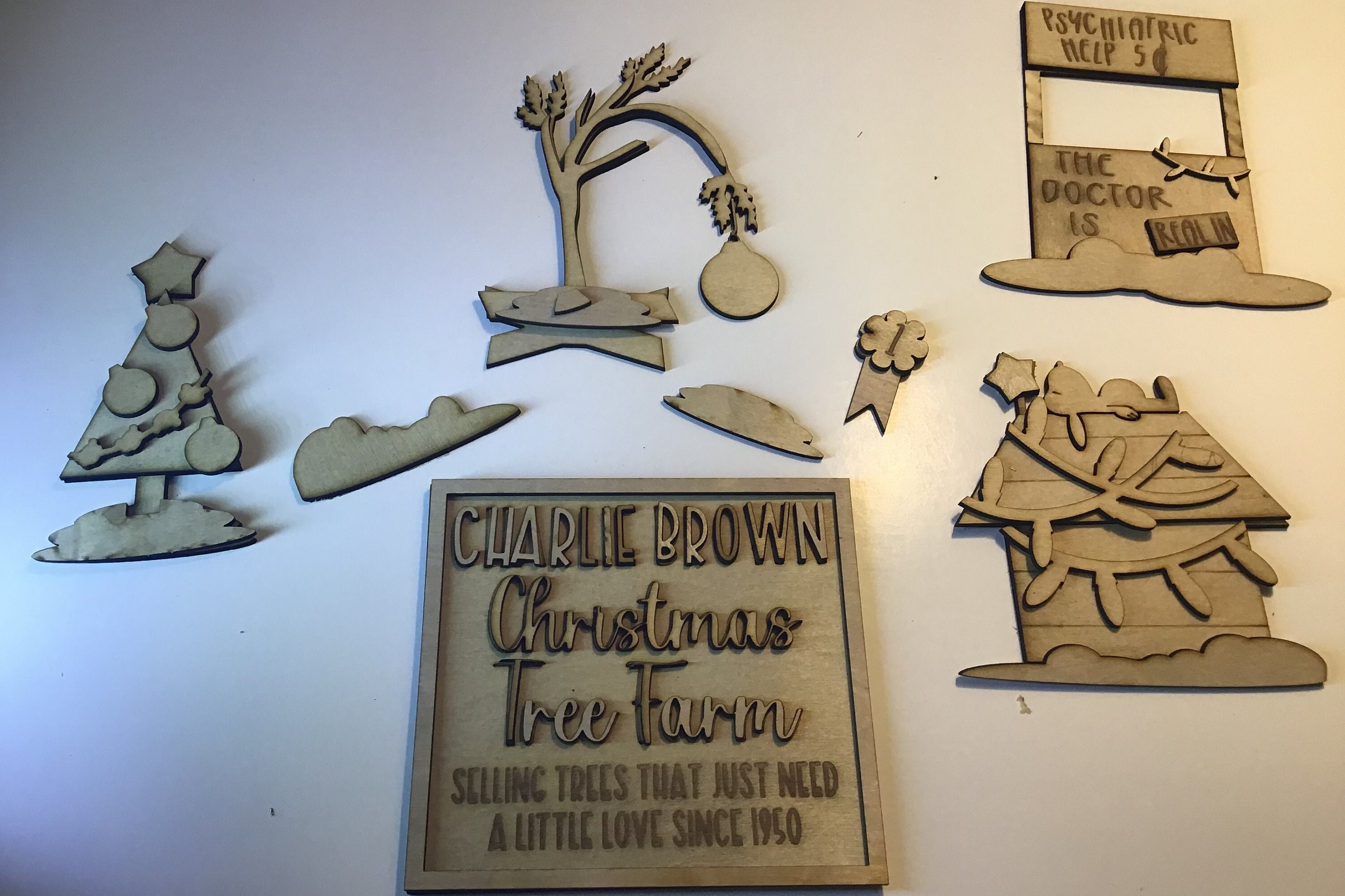 DIY Charlie Brown Tier Tray - Etsy