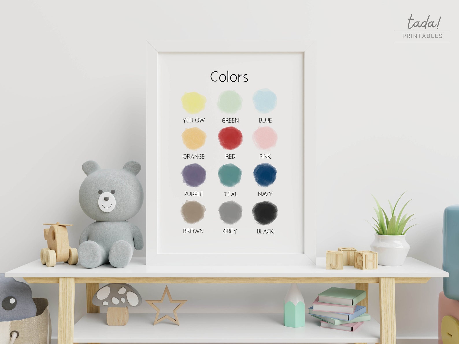 Colorful Classroom Decor Set of 3 Educational Prints - Etsy