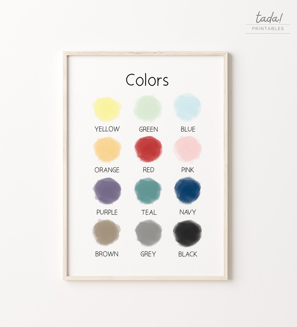 Colorful Classroom Decor Set of 3 Educational Prints - Etsy