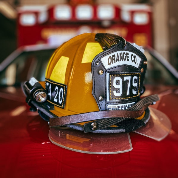 Custom Firefighter - Etsy