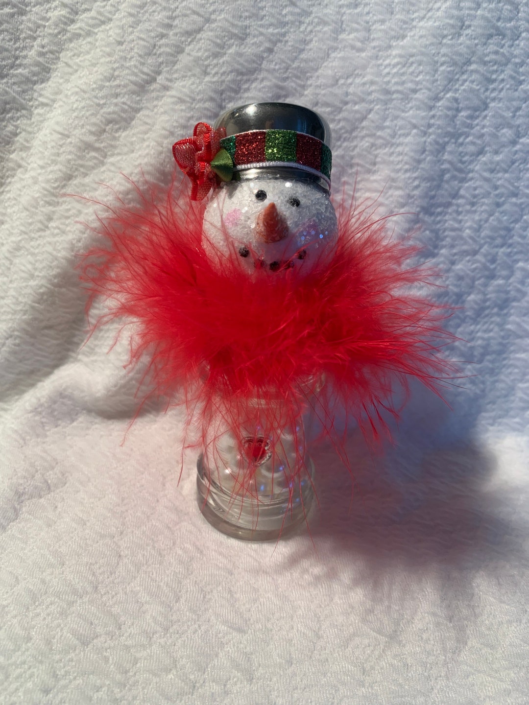 Salt Shaker Snowlady Miss Kate - Etsy