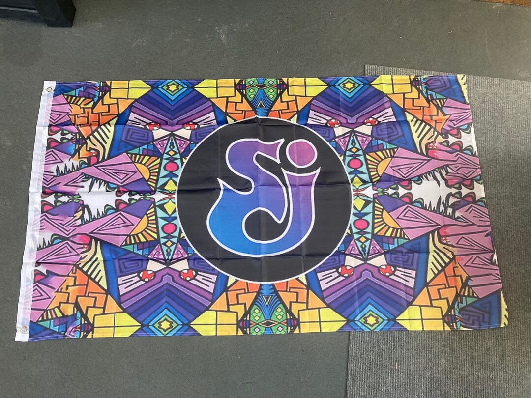 String Cheese Incident Flag 3x5 Music Festival Poster Pin Tour Colorado ...