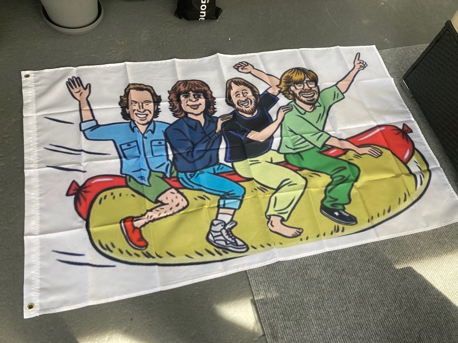 Phish Band Flag 3x5 Tour Vinyl Tape Shirt Hatpin - Etsy