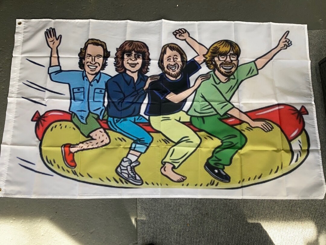 Phish Band Flag 3x5 Tour Vinyl Tape Shirt Hatpin - Etsy