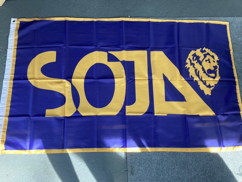 SOJA Flag 3x5 Wall Banner Tour Vinyl Shirt Reggae Flag - Etsy