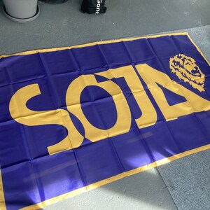 SOJA Flag 3x5 Wall Banner Tour Vinyl Shirt Reggae Flag - Etsy