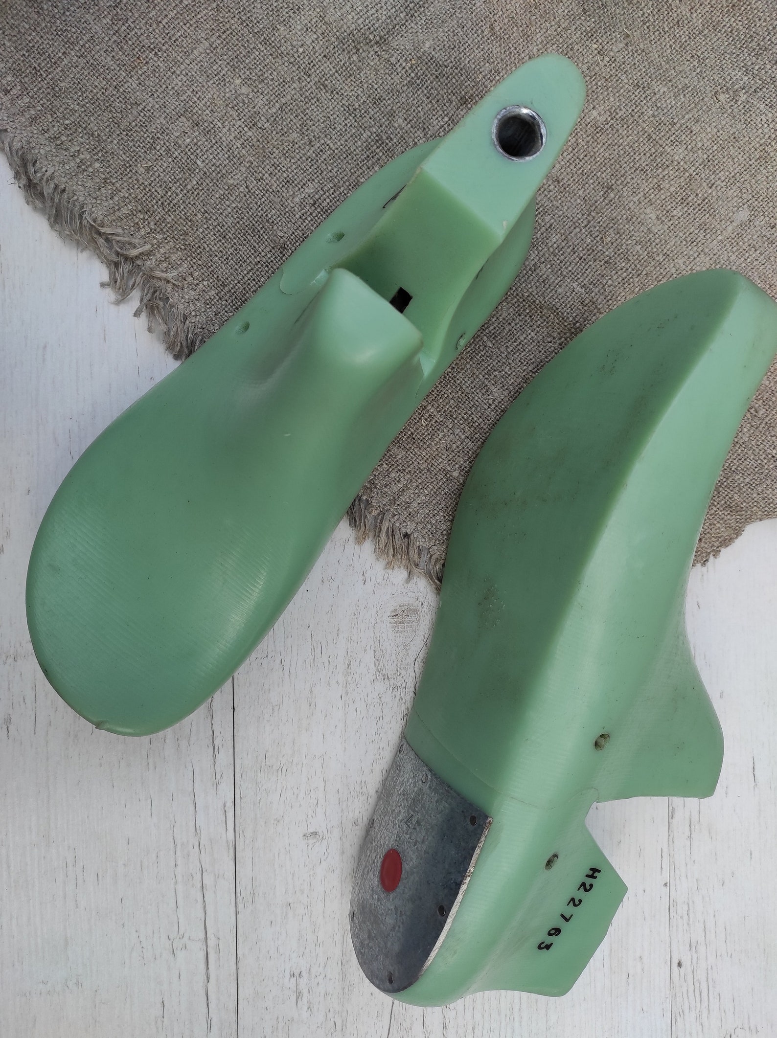 Shoe Lasts for Cowboy /40-47 Sizes/ Vintage Shoe Forms Cobbler Maker's ...