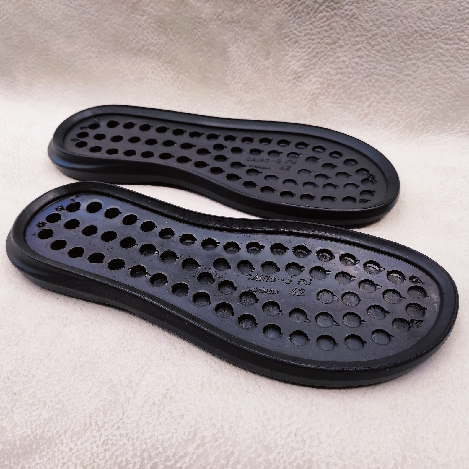 Sole for Shoes Polyurethane Soles for Shoes Outsole Black Shoe Soles ...
