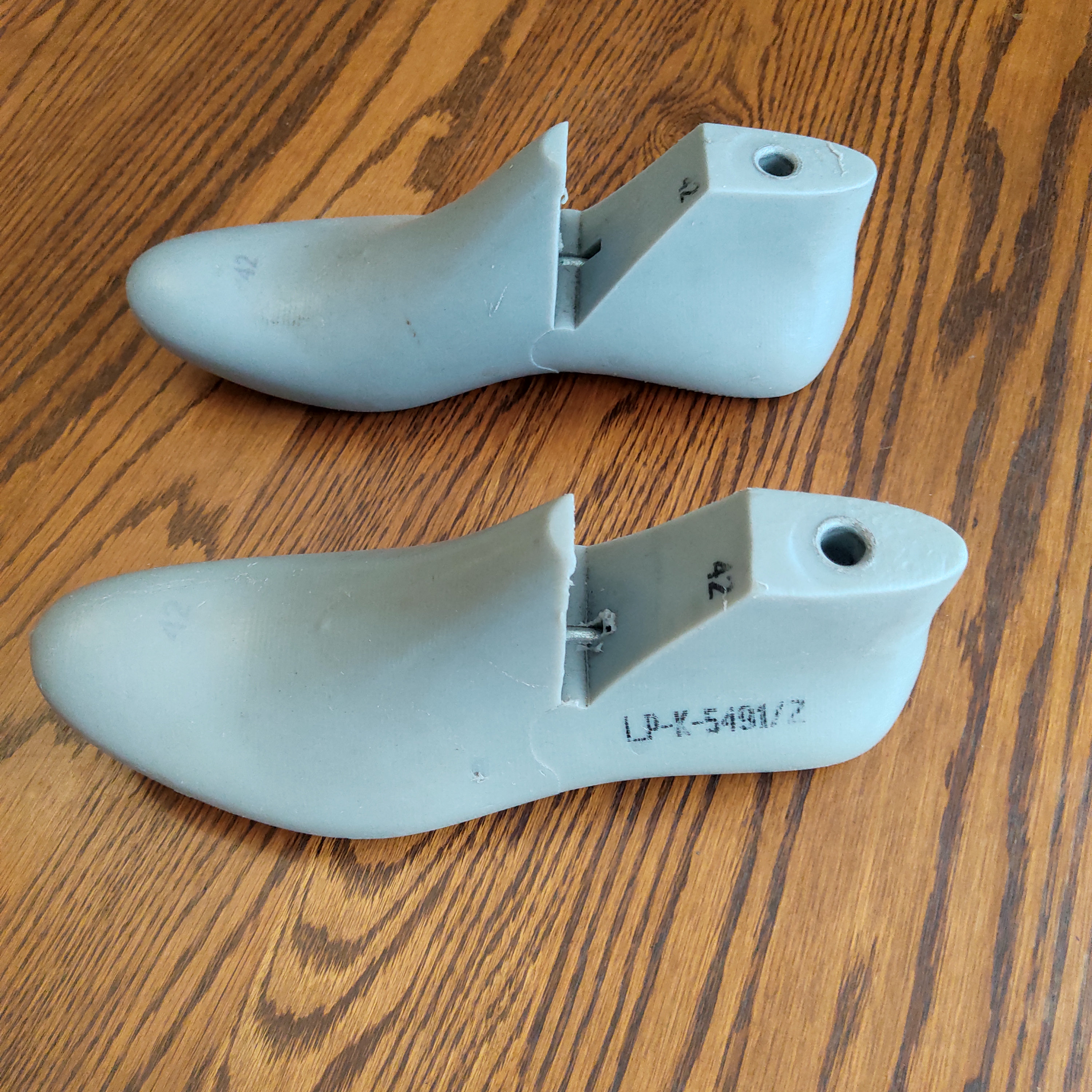 Absolutely New SHOE FORMS Cobbler/shoe Maker's Plastic Man Lasts ,42,43 ...