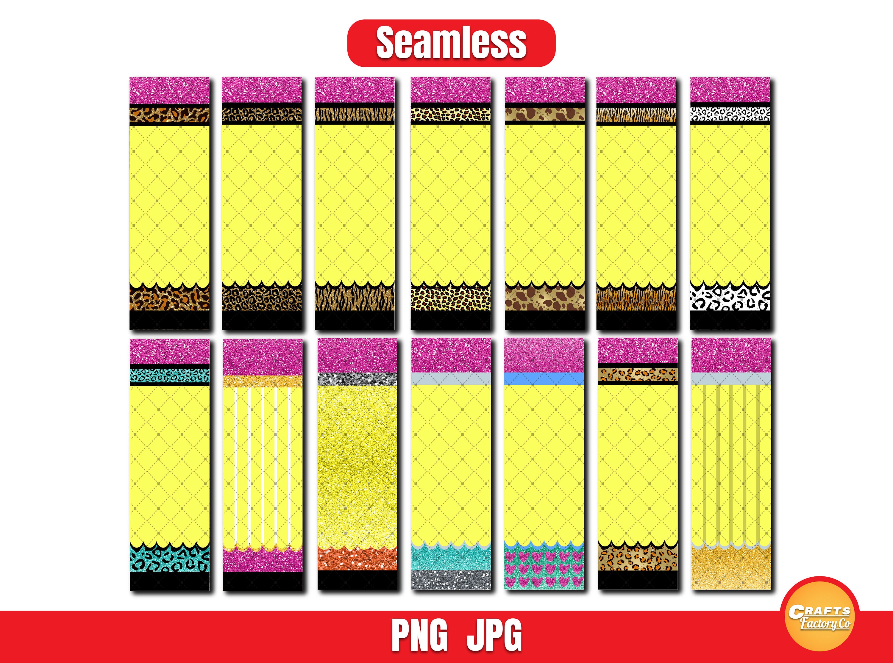 Pencil Pen Wraps Png Leopard Pen Wraps Seamless Pen Wrap - Etsy