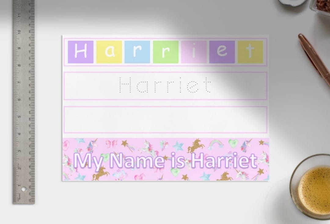 Personalised Build It, Trace It, Write It, Learn to Spell Your Name ...