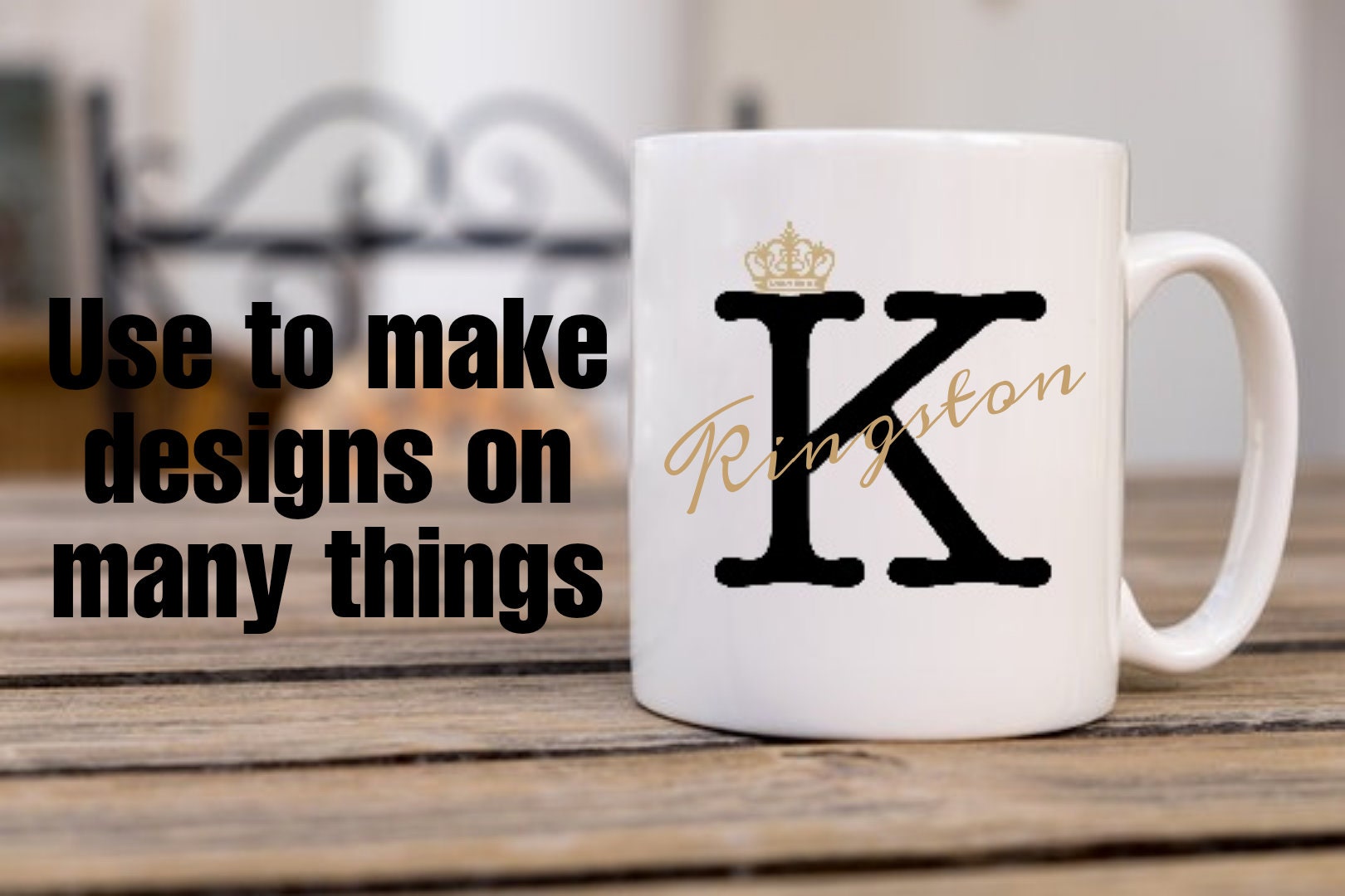 Crown Black Letters Alphabet A-Z & Numbers PNG Digital - Etsy