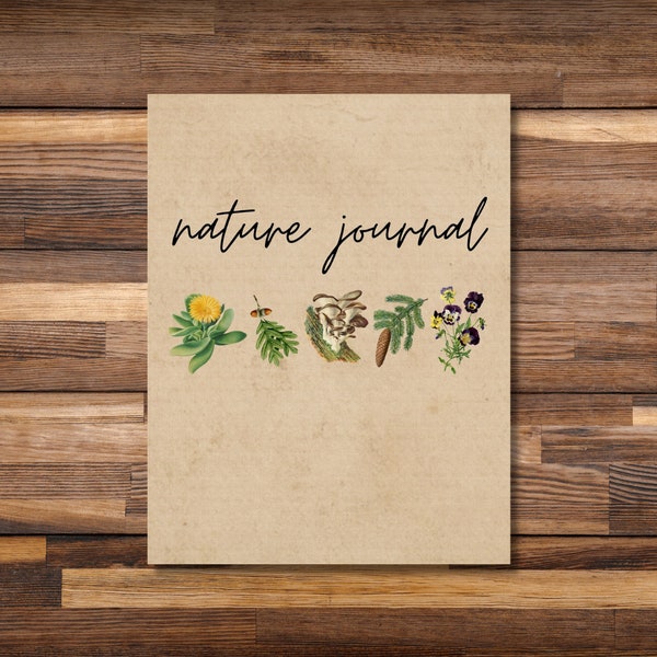 Nature Journal - Etsy