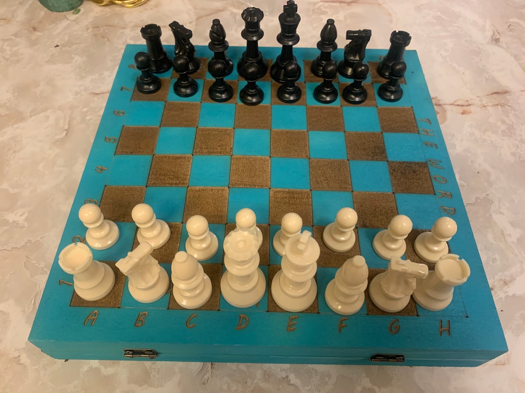 Biblical Chess Board - Etsy