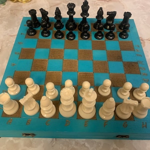 Biblical Chess Board - Etsy