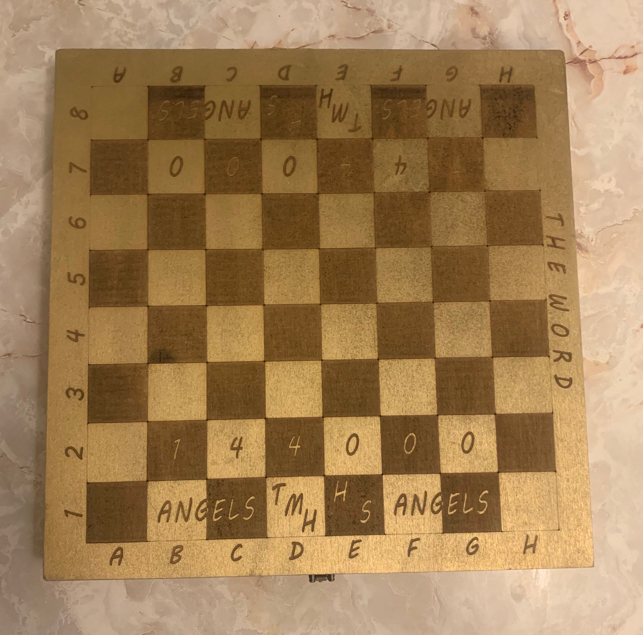 Biblical Chess Board - Etsy