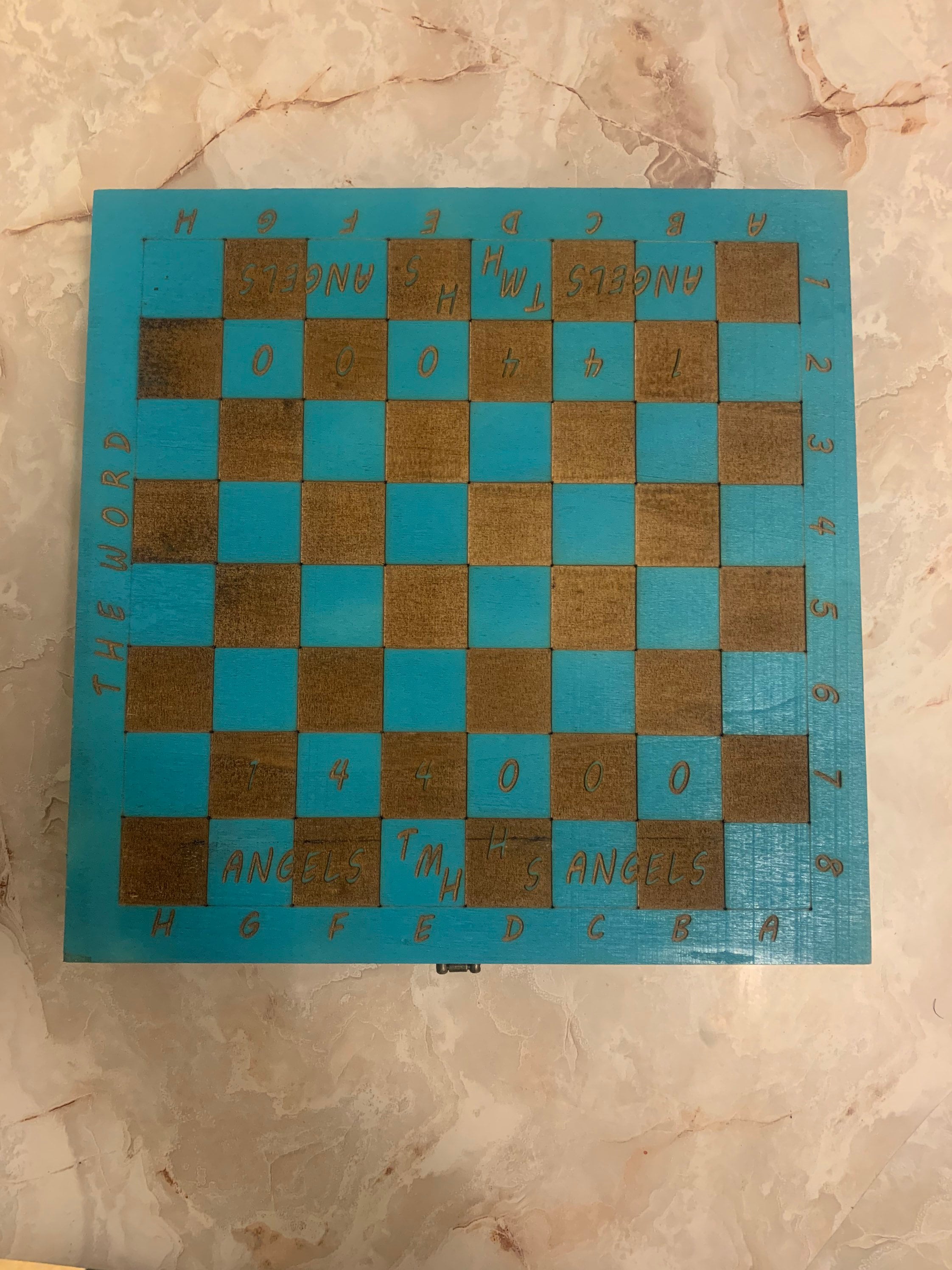 Biblical Chess Board - Etsy