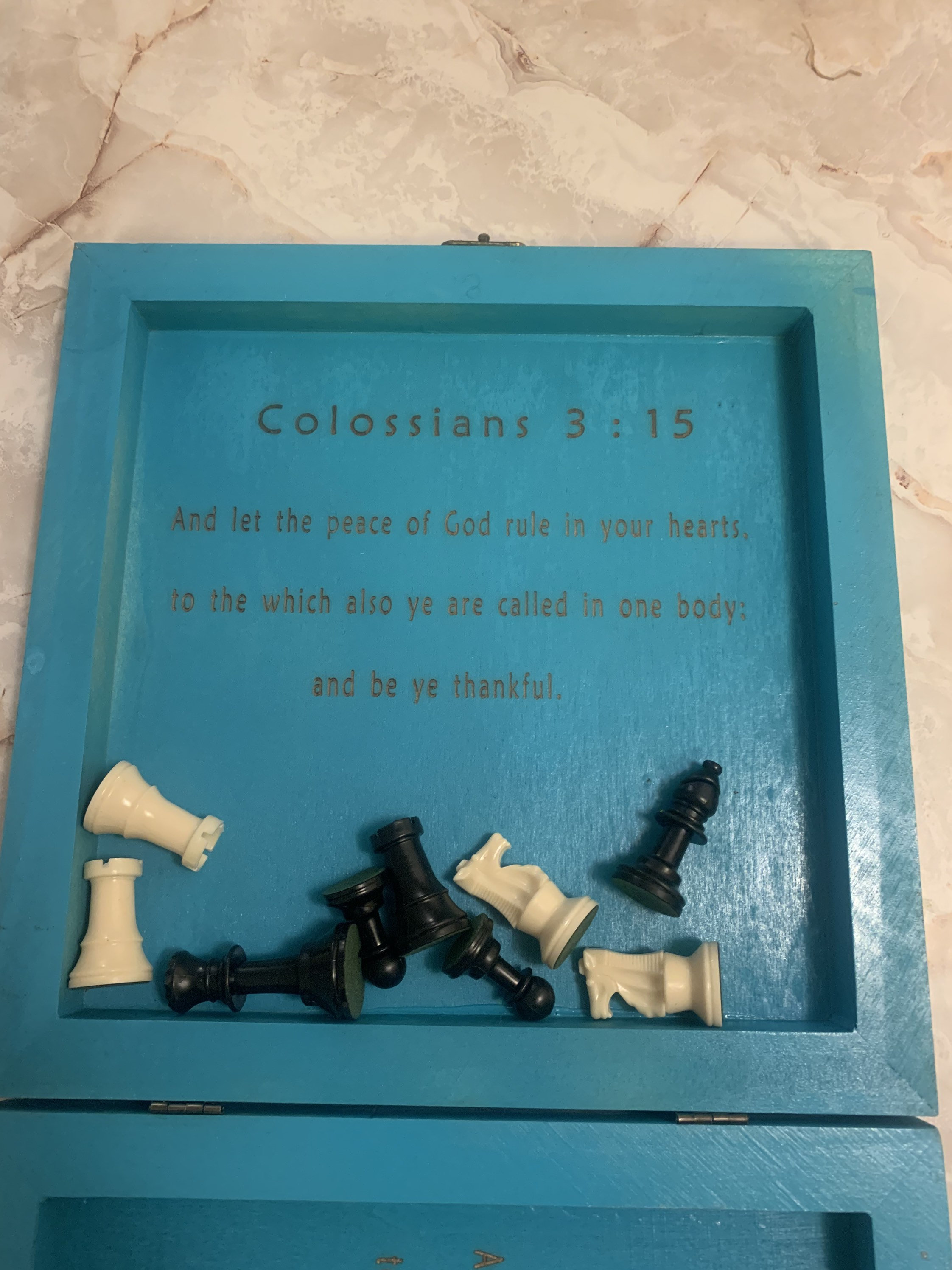 Biblical Chess Board - Etsy