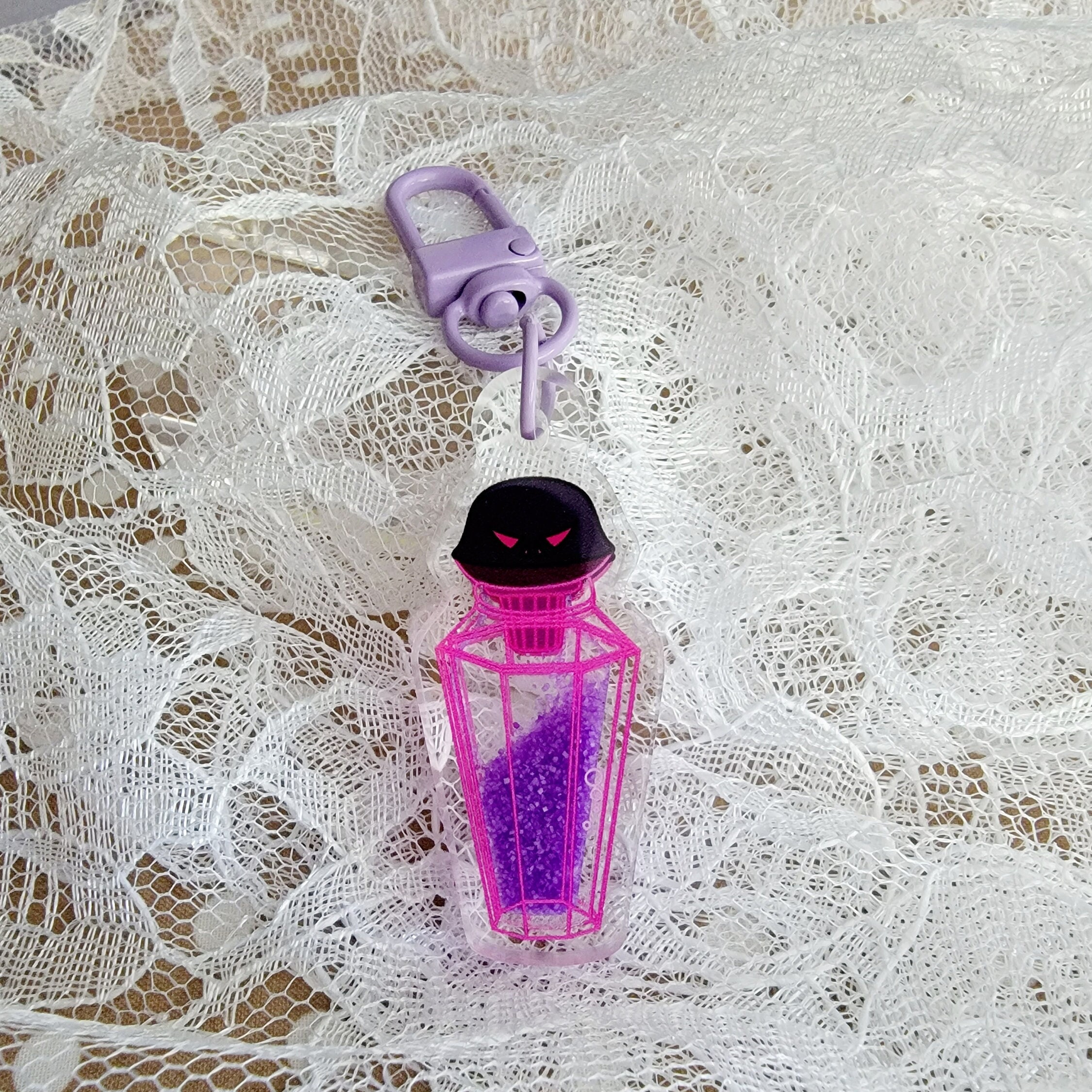 Hercules Mortal Potion Bottle Quicksand Keychain Mortal Potion Head ...