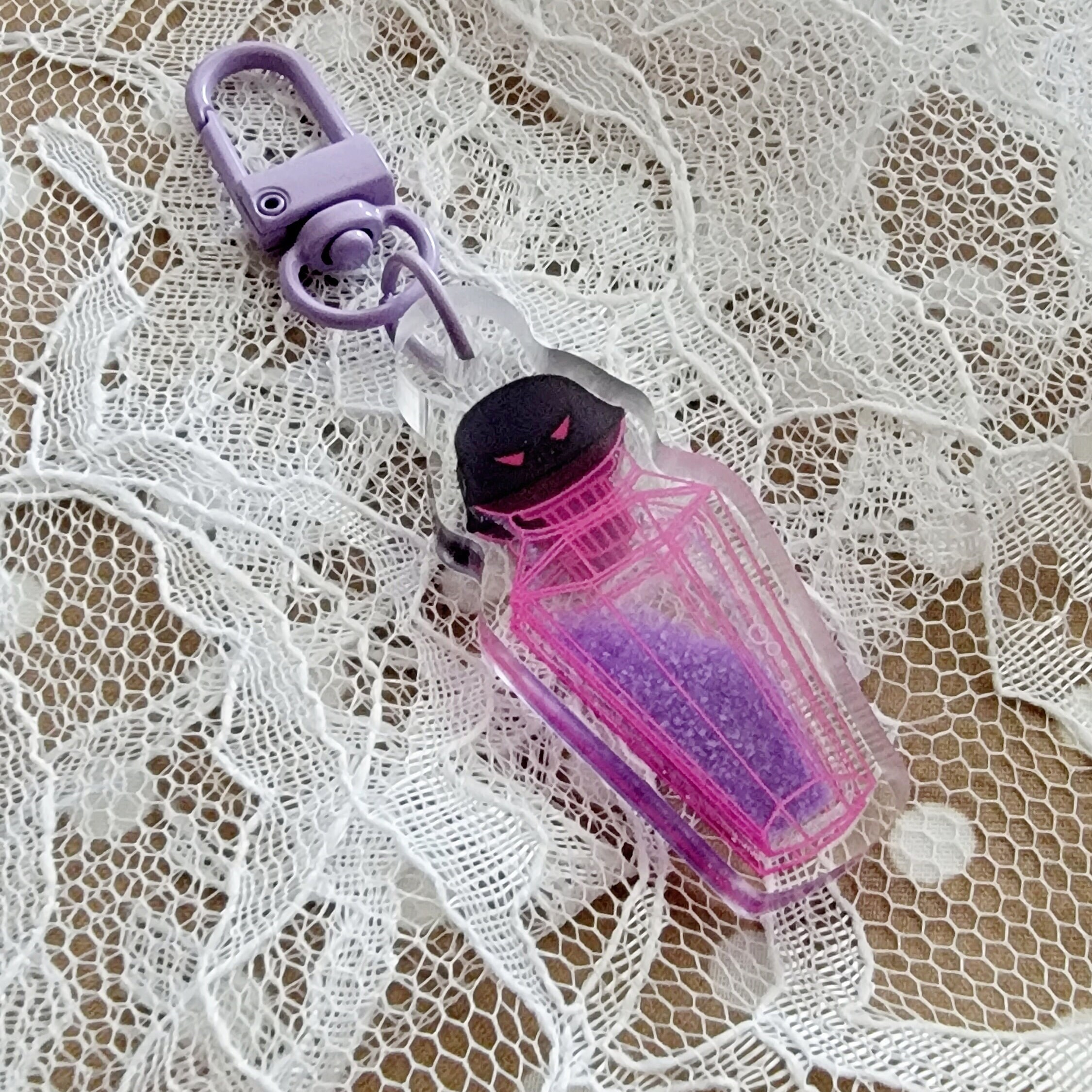 Hercules Mortal Potion Bottle Quicksand Keychain Mortal Potion Head ...