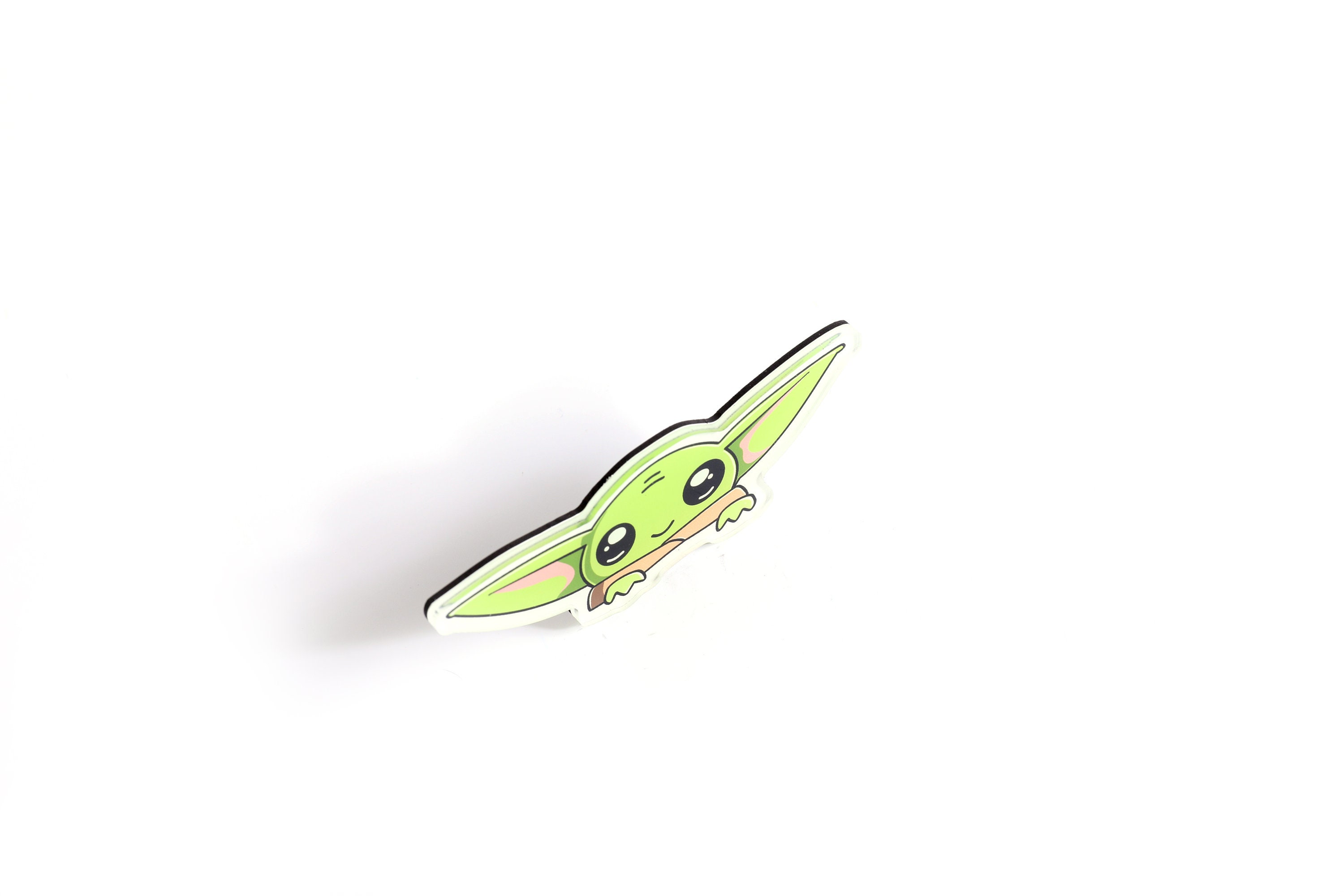 Baby Yoda Fridge Magnet for Star Wars Fans | Acrylic Grogu Magnet for ...