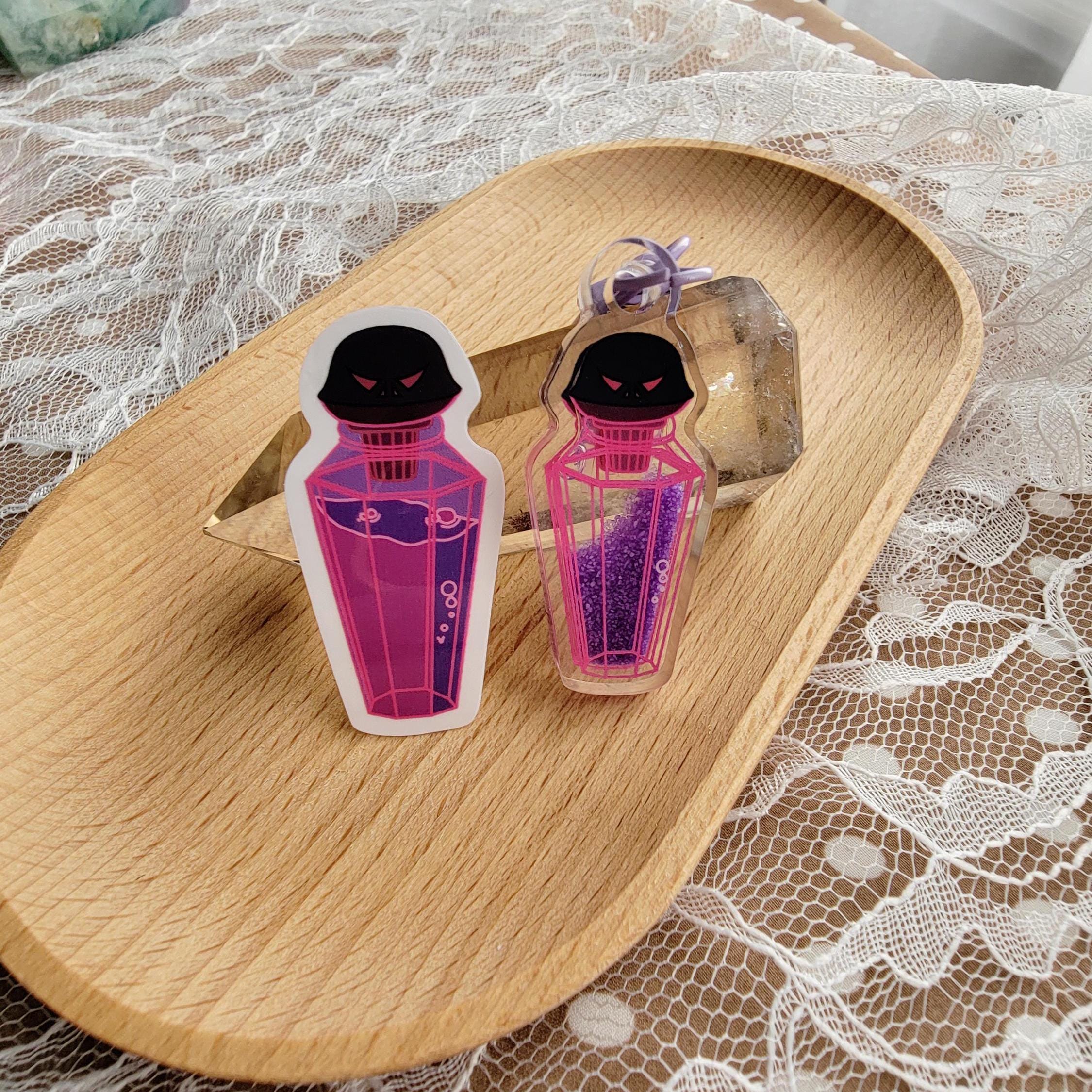 Hercules Mortal Potion Bottle Clear Vinyl Sticker | Waterproof Mortal ...
