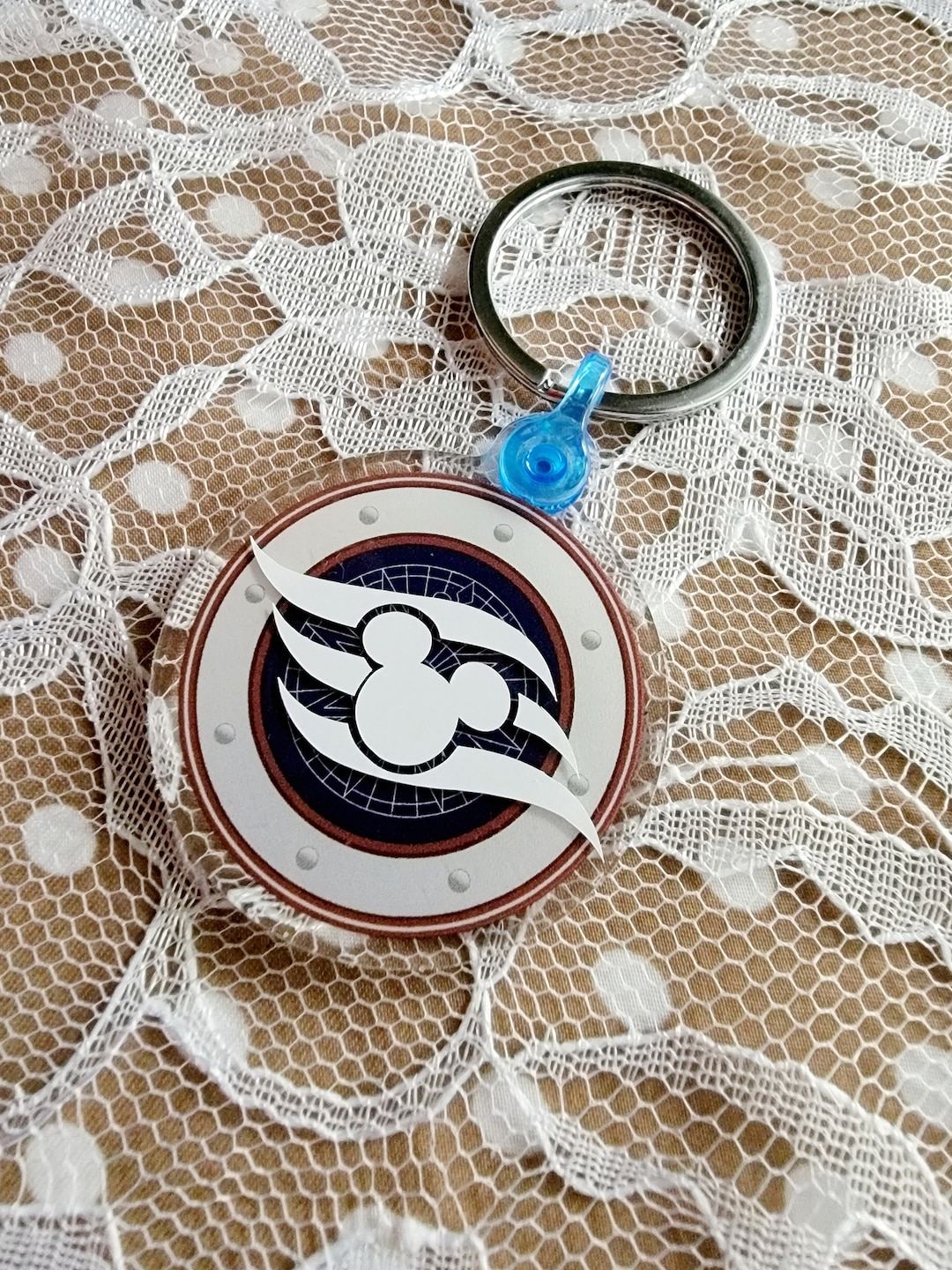 Disney Cruise Wave Inspired Stateroom Porthole Acrylic Keychain for ...