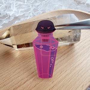 Hercules Mortal Potion Bottle Clear Vinyl Sticker | Waterproof Mortal ...