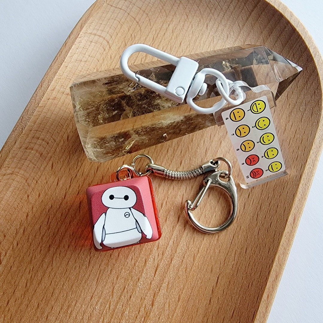 Baymax Healthcare Companion-inspired Clicky Keychain for San Fransokyo ...
