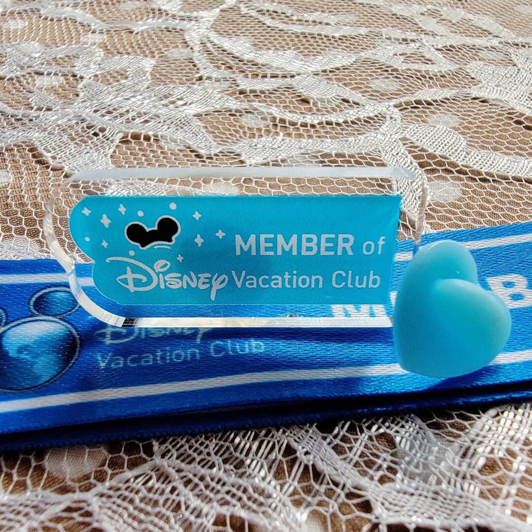 Acrylic Disney Vacation Club Magicband Slider Pin for DVC Members Gift ...