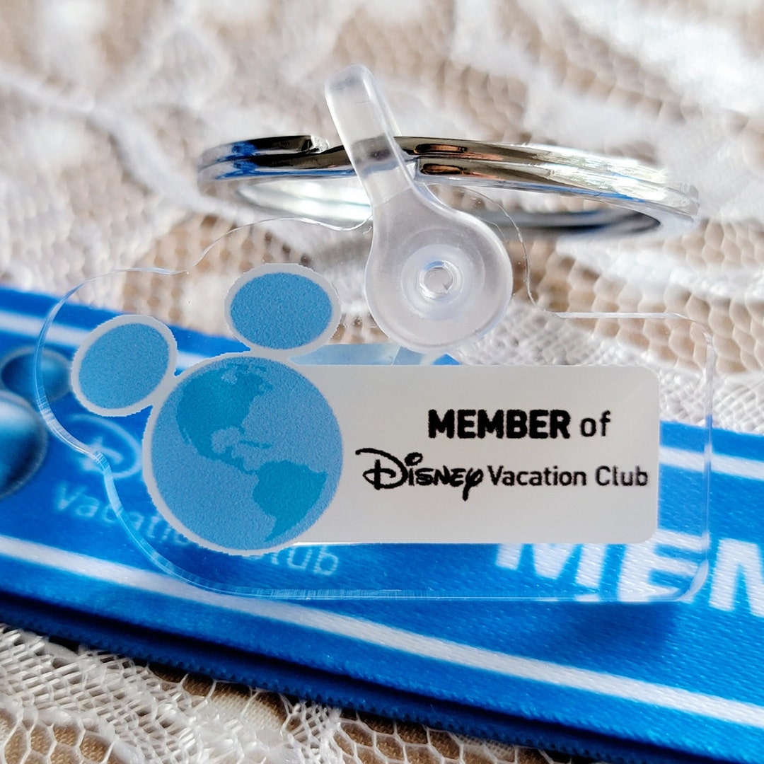 Disney Vacation Club-themed Magicband Slider Keychain for Members in ...