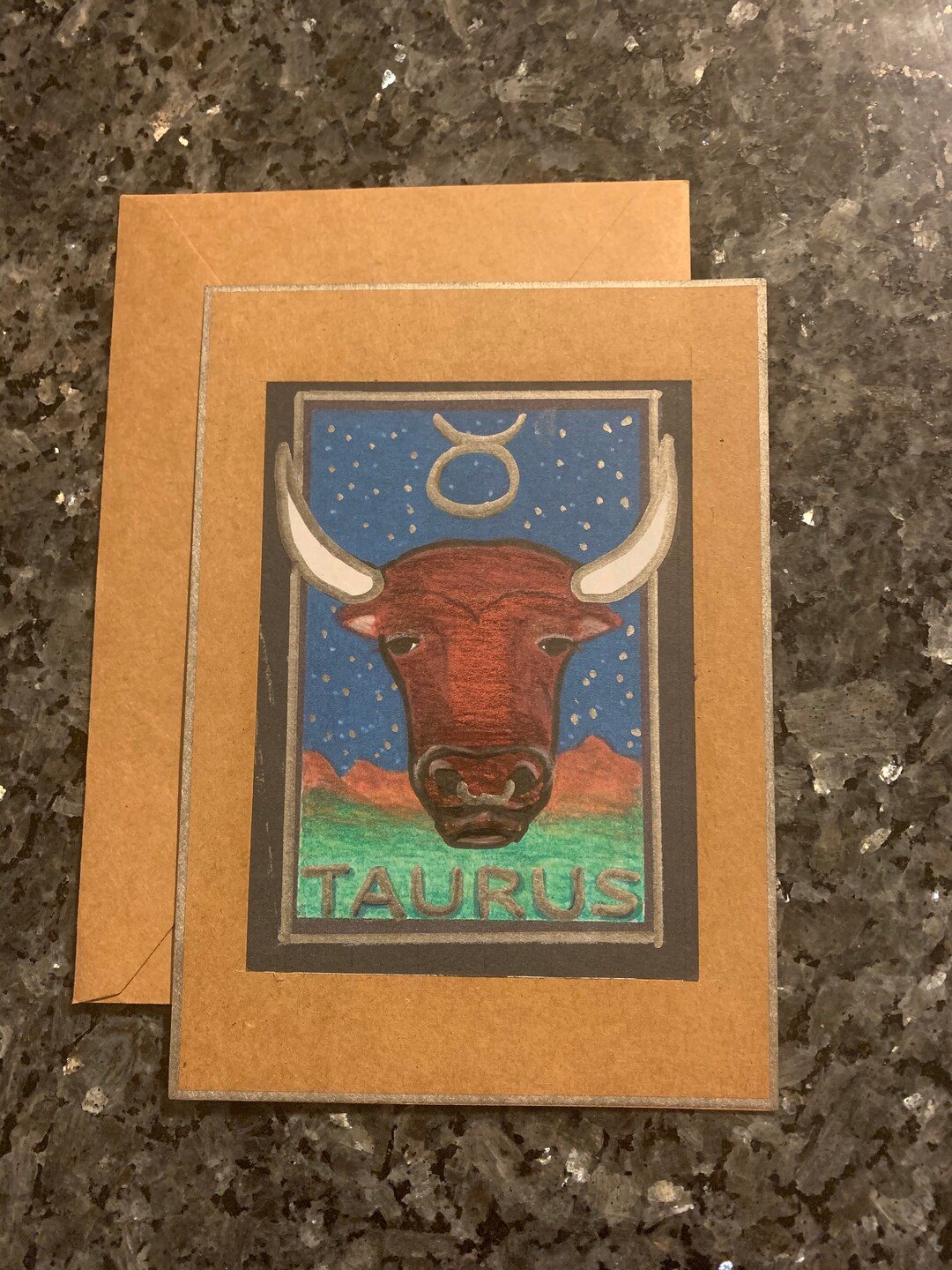 Zodiac Birthday Card (taurus) - Etsy