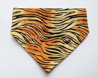 Tiger Print Bandana | Etsy