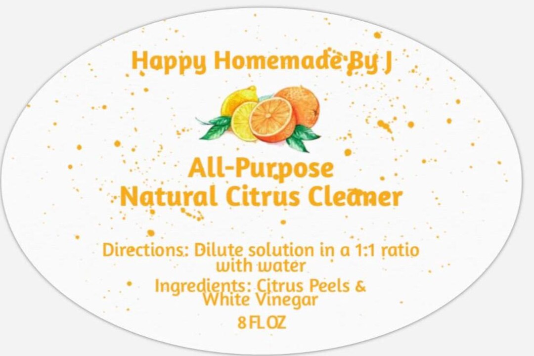 All-purpose Natural Citrus Cleaner - Etsy