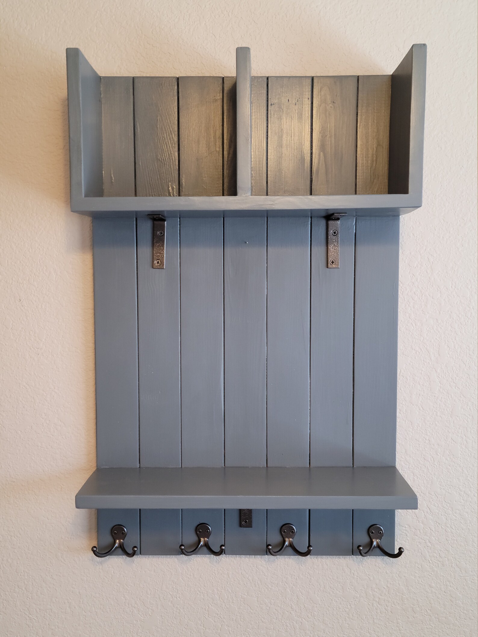 Peloton Inspired Exercise Shoe Shelf - Home Gym Storage Wall Unit ...