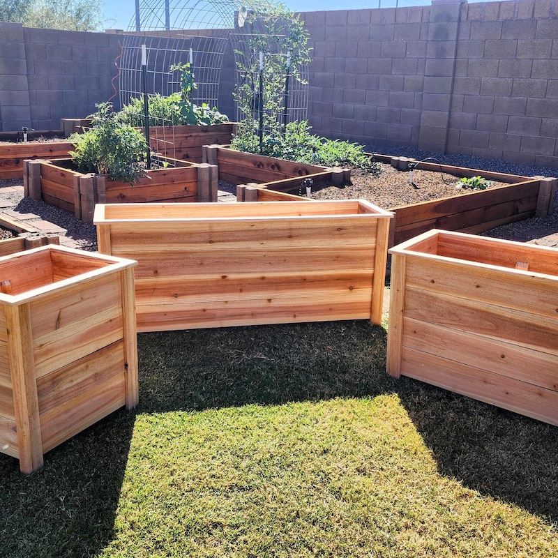 Cedar Planter Box - Etsy