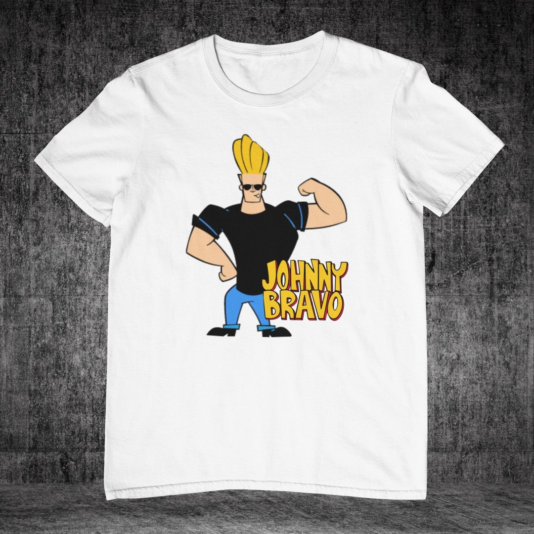 Johnny Bravo Fan Art Shirt Original Graphic Art T-shirt - Etsy