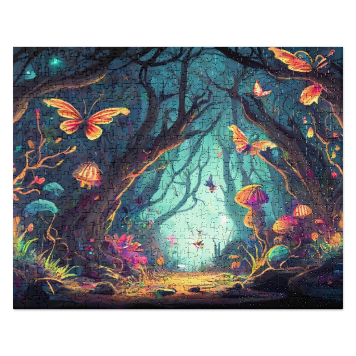 The Magical Fairy Forest Jigsaw Puzzle - Etsy
