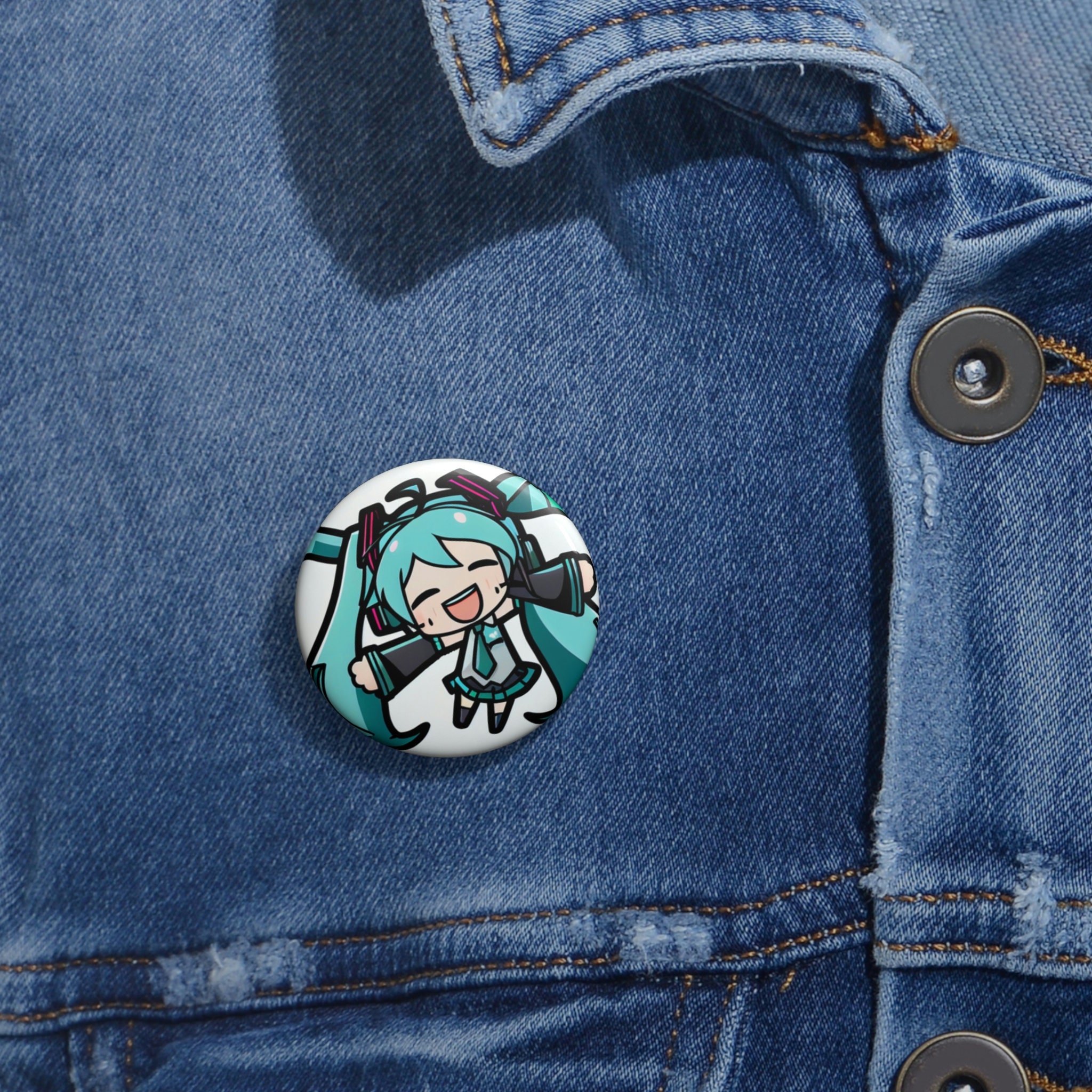 Hatsune Miku Pin Buttons 3 Sizes Collect Them All - Etsy UK