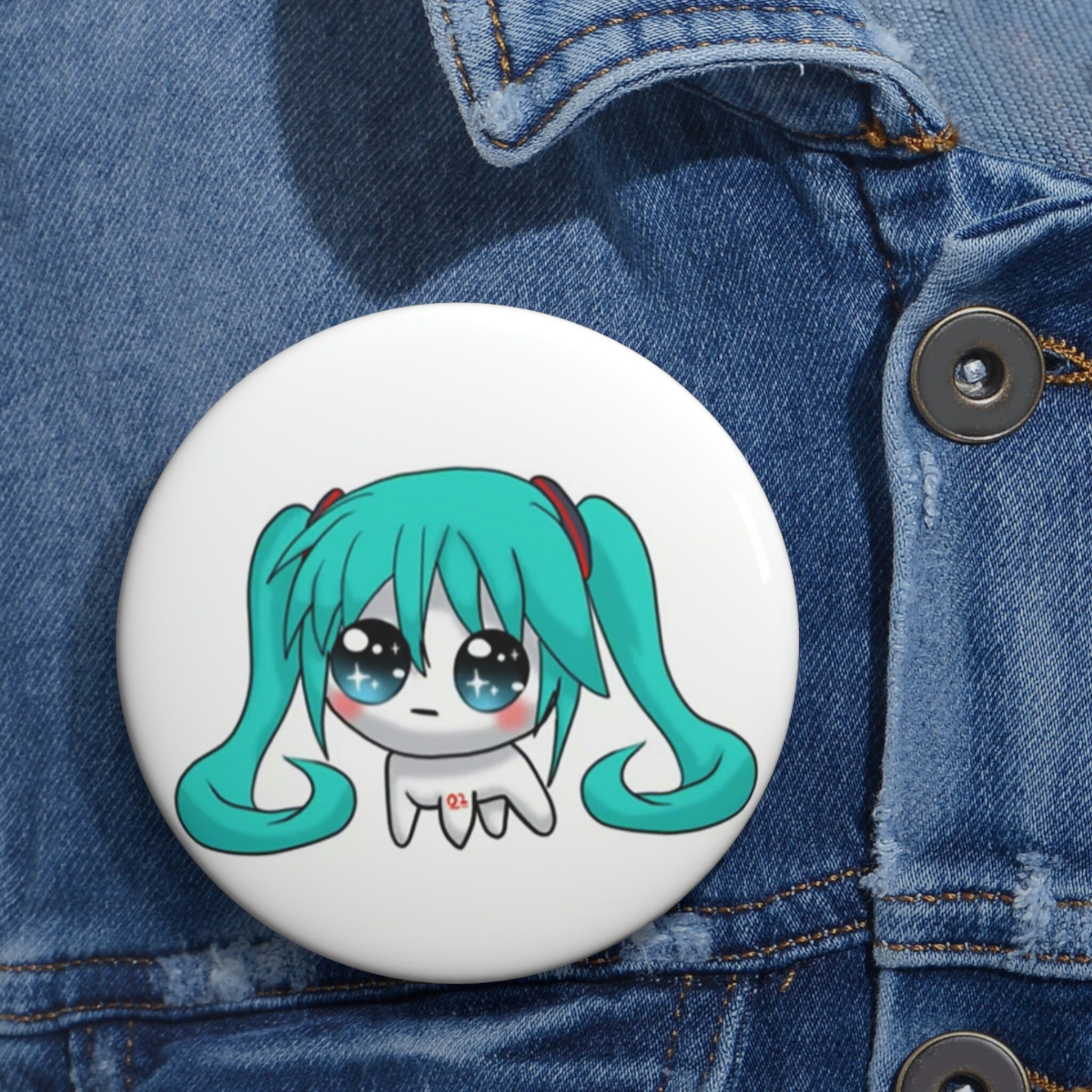 Hatsune Miku Pin Buttons 3 Sizes Collect Them All - Etsy UK