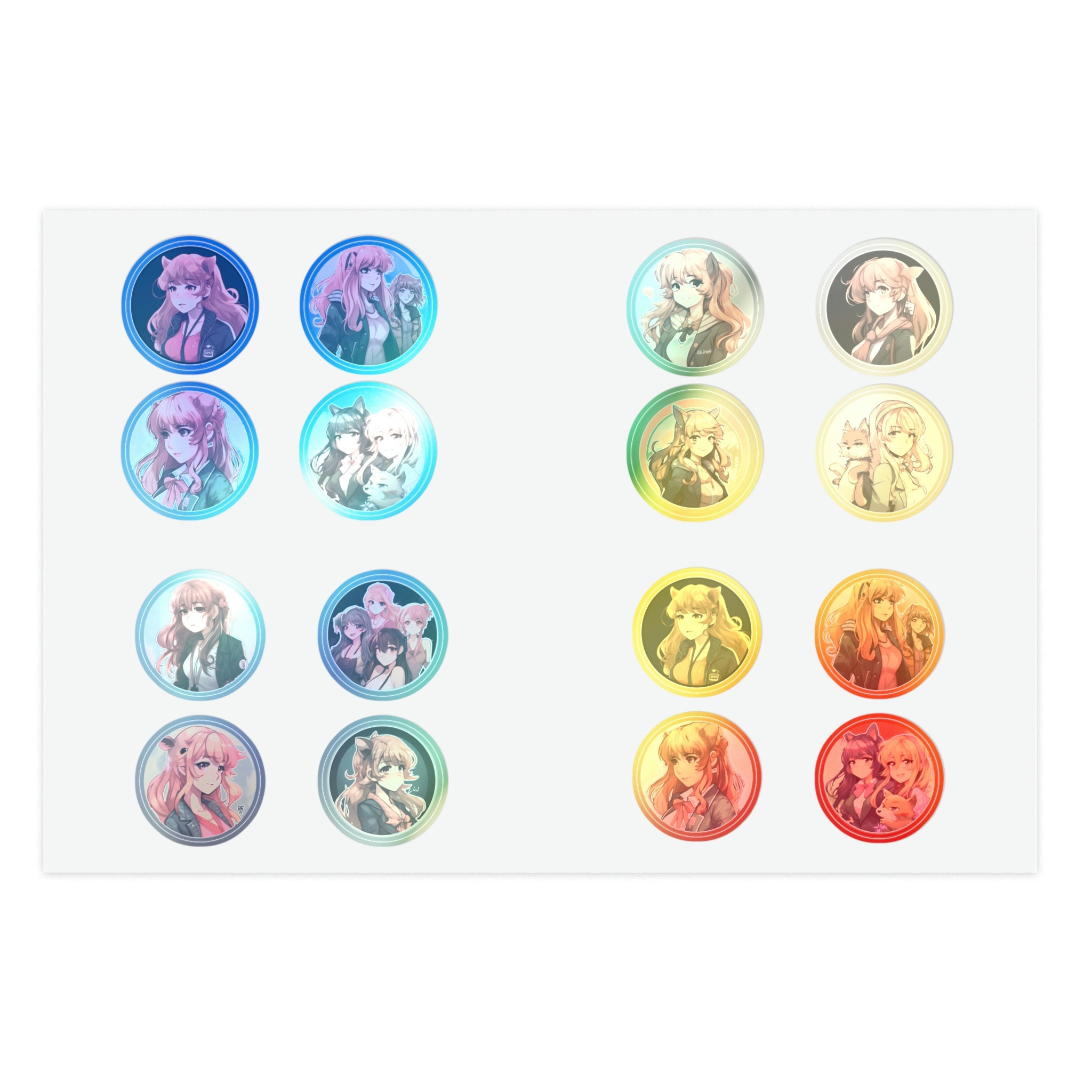 DDLC Doki Doki Literature Club Sticker Sheets - Etsy