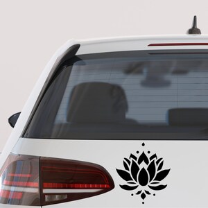 Lotus Flower Decal, Zen Decal, Yoga Decal, Buddha Decal, Chakra Decal ...