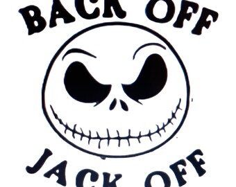 Back off Bumper Sticker - Etsy