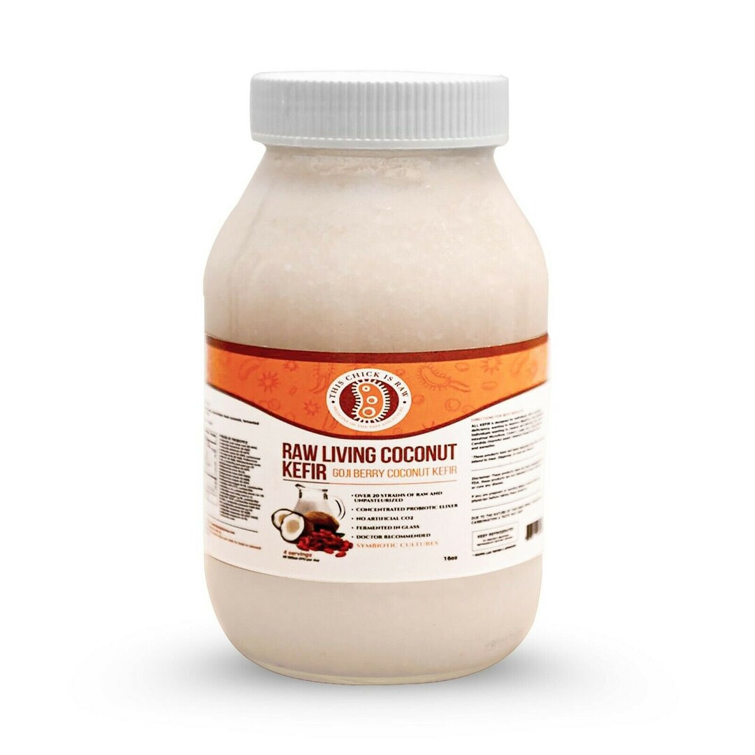 This Chick is Raw Goji Berry Raw Living Coconut Milk Kefir - Etsy